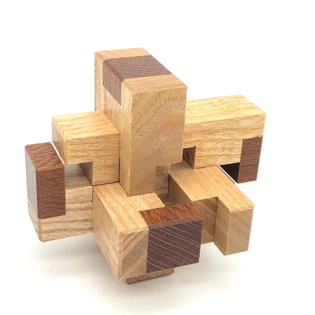 Stepping Burr - Interlocking Puzzle - Cubic Dissection – Cubicdissection